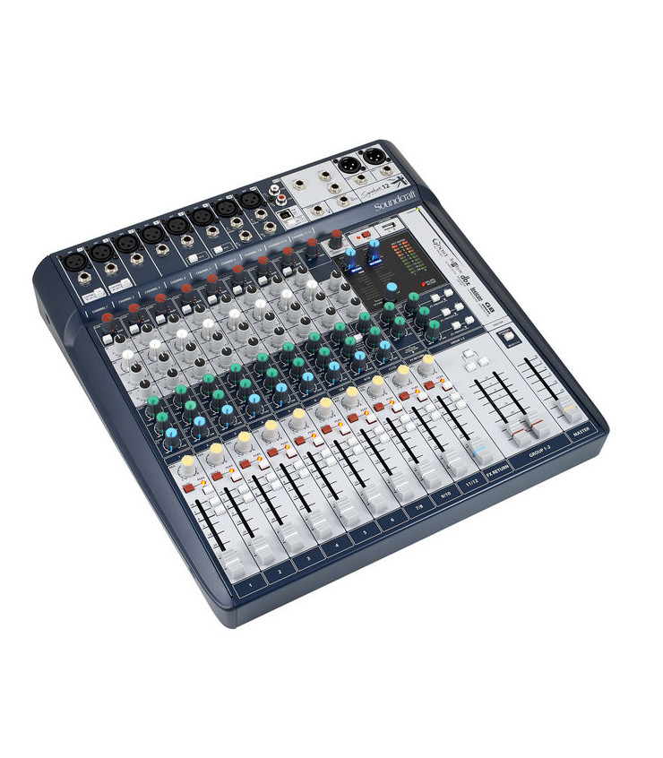 SIGNATURE 12 SOUNDCRAFT 12 CHANNEL MIXER